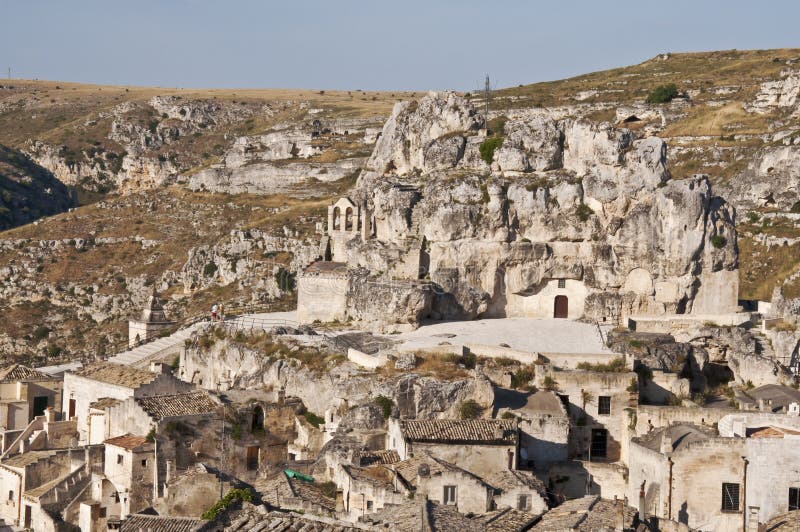 Matera stock image. Image of cathedral, cityscape, tourism - 25737045