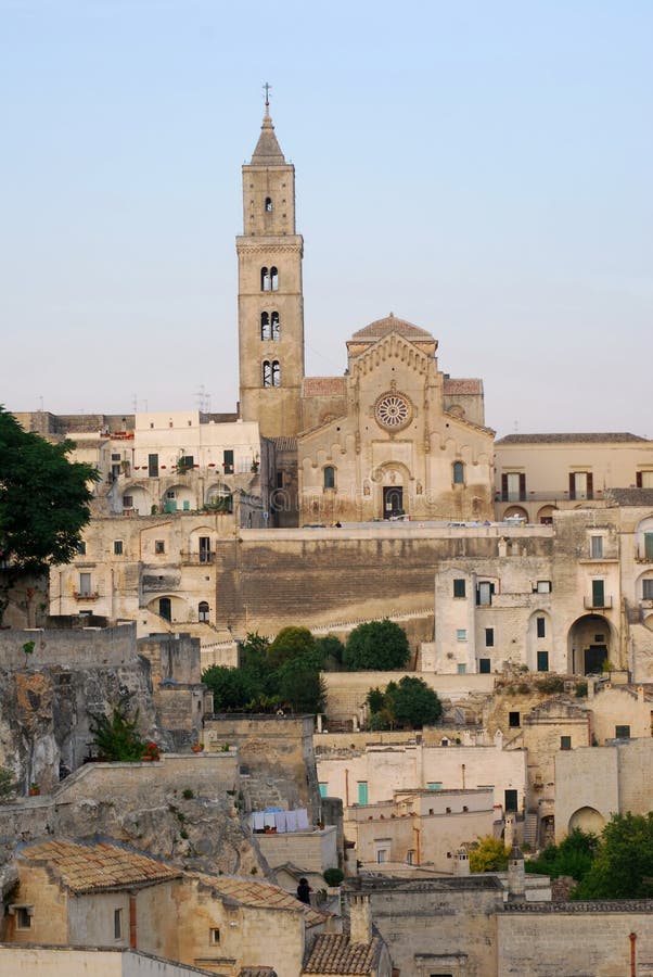 Matera the City of Sassi and Its Basilica - Basilicata Italy 291 Stock ...