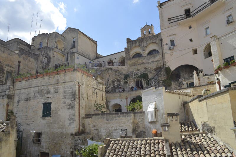 Matera City of the Stones, a UNESCO Heritage Site - Stock Image - Image ...