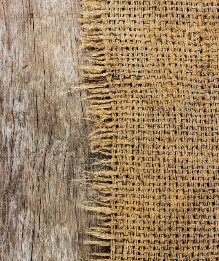 Material áspero Del Saco Y Textura De Madera Fotos De Stock - Descarga ...
