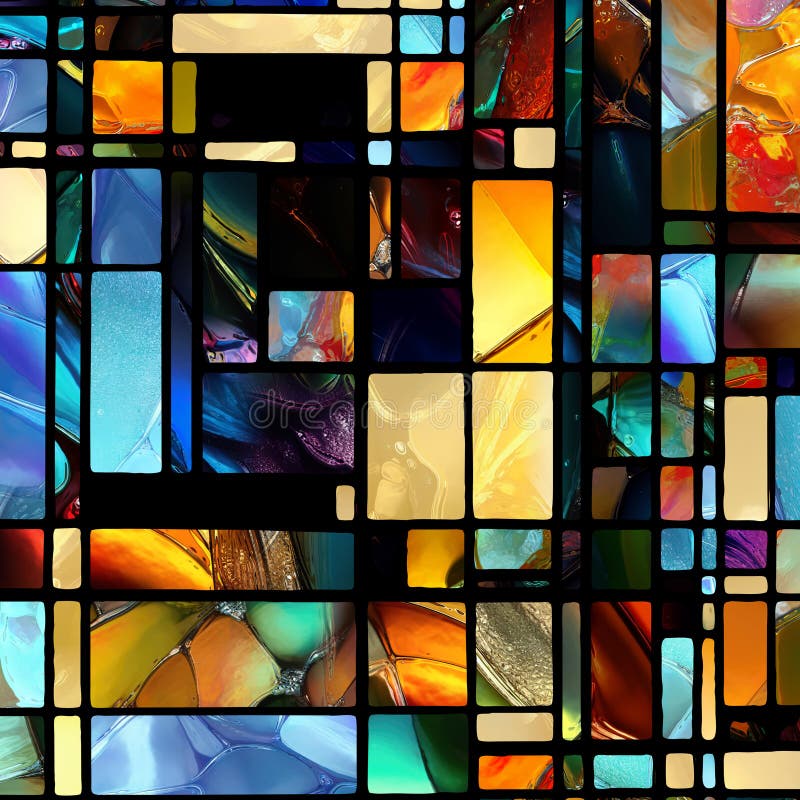 Material of Art Glass stock illustration. Illustration of element ...