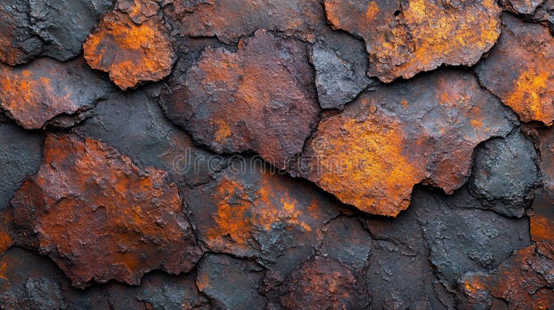 The Material Texture is Rough and Worn, with a Vintage Background Stock ...