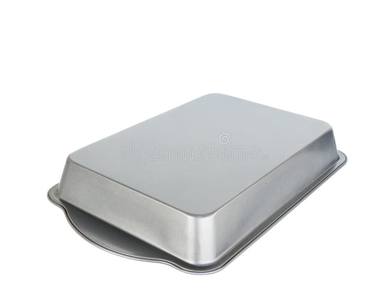 Material Baking Tray for Baking Bread and Savory Meatloaf. Stock Photo ...