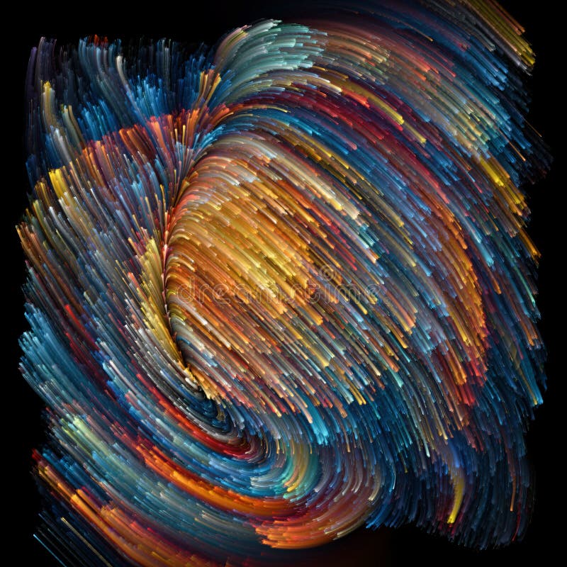 Material of Color Dance stock illustration. Illustration of movement ...