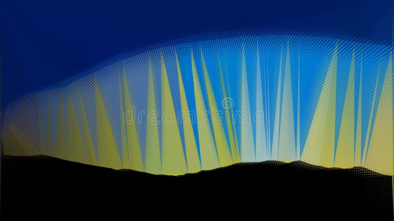 Material Colored Abstract Creative Background Sunrise Shapes Shades and ...