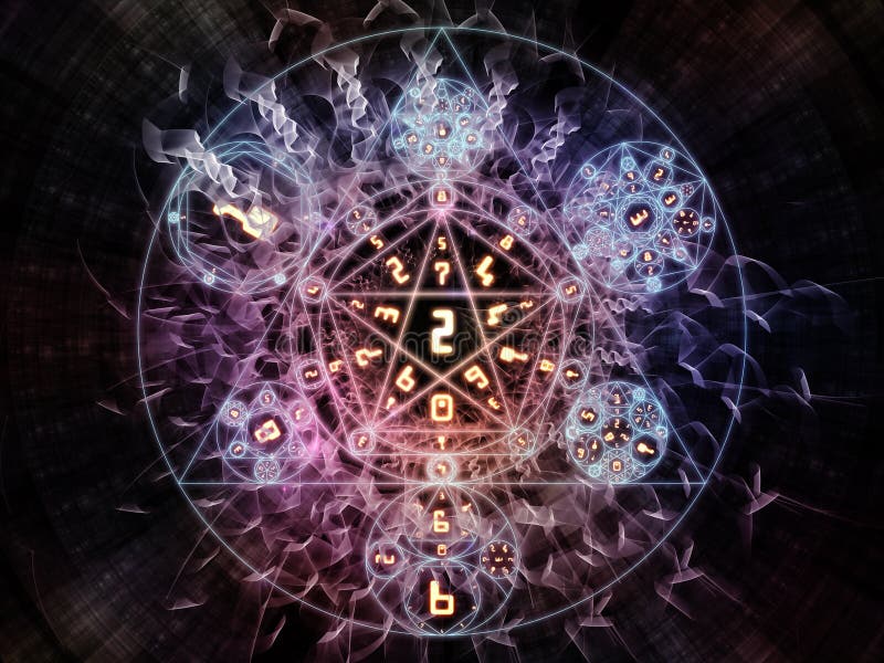 Realidad Del Significado Simbólico Stock de ilustración - Ilustración ...