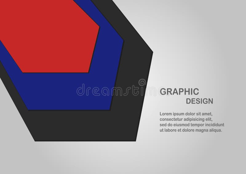 Material Design Cover with Text Space. Stock Vector - Illustration of ...