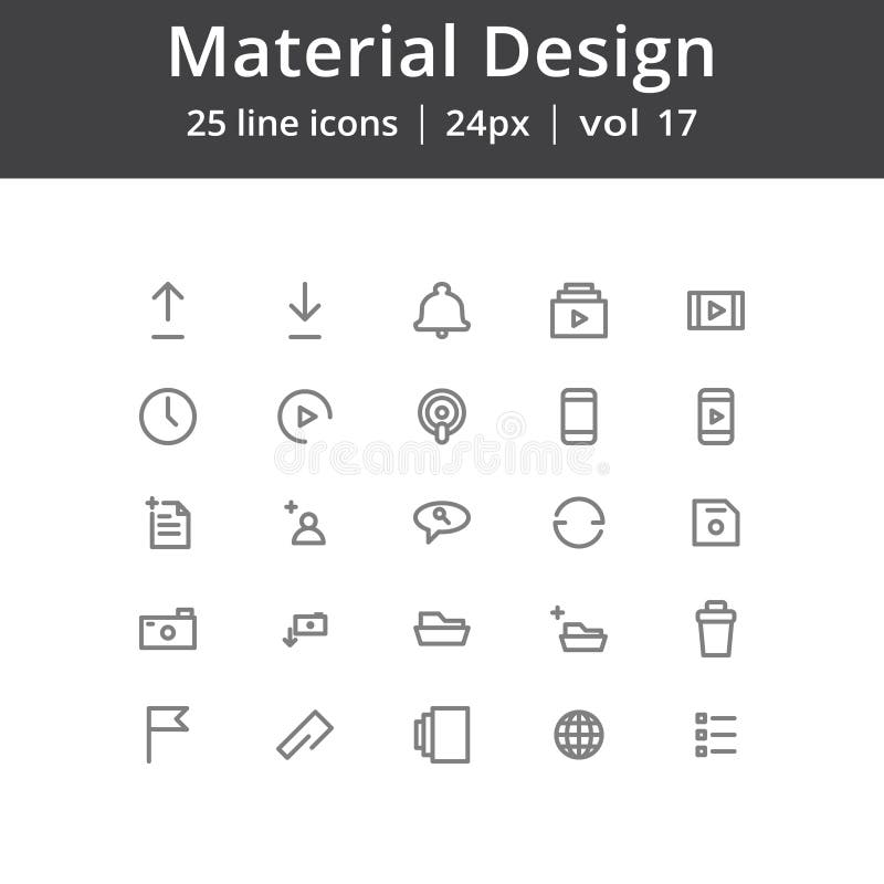 Simple Material Design Icons Stock Illustrations – 4,288 Simple ...