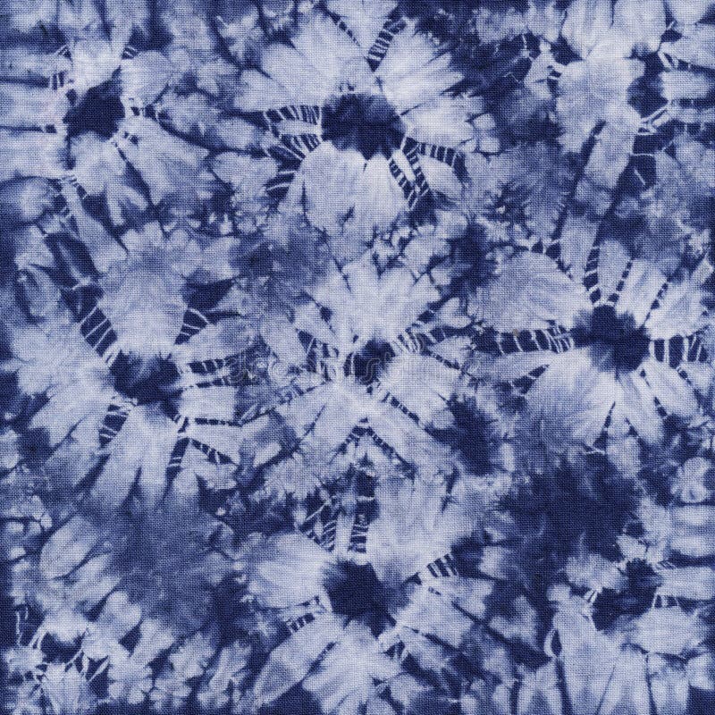 Material Dyed Batik. Shibori Stock Image - Image of painting, fabric ...