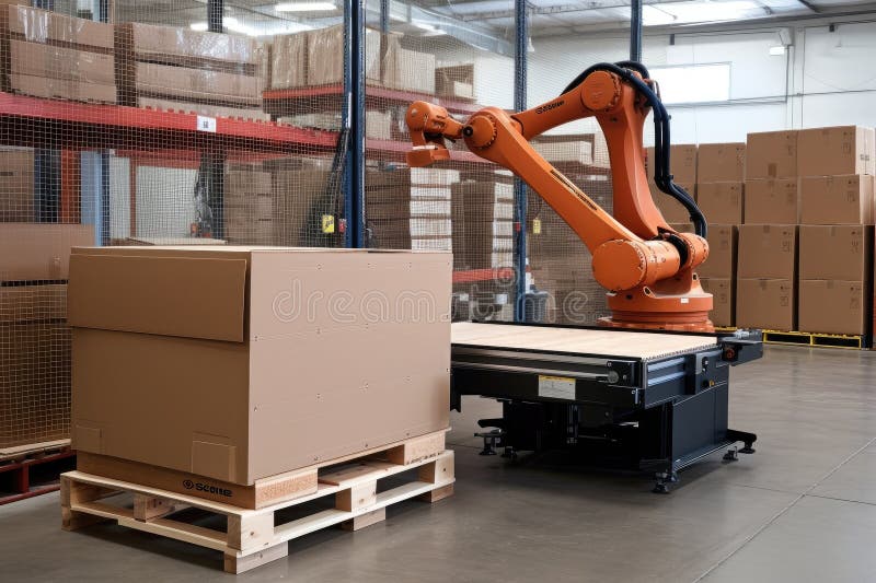 Palletizing Robot with Multiple Pallets and Boxes, Preparing for ...