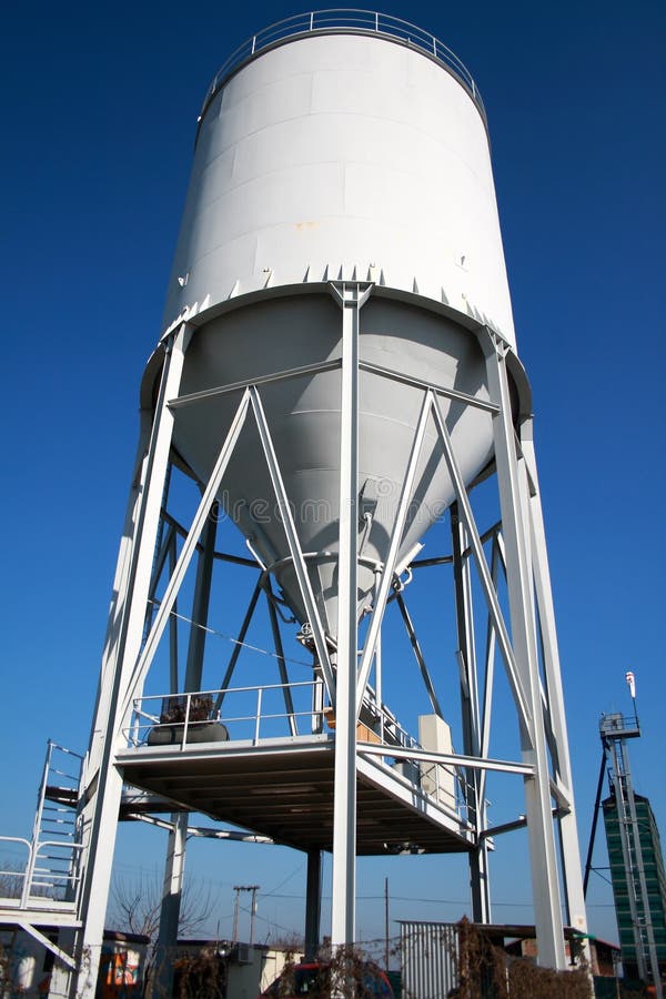 Material hopper stock image. Image of construction, pipes - 22802871