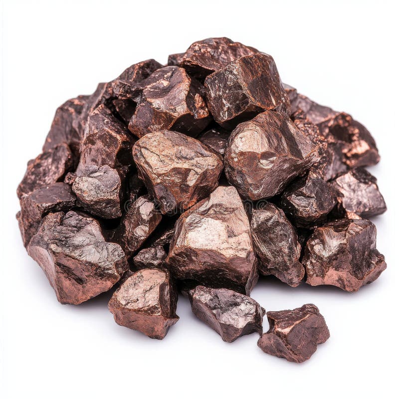 Material for Iron Fuel, Isolated on a Transparent Background Stock ...