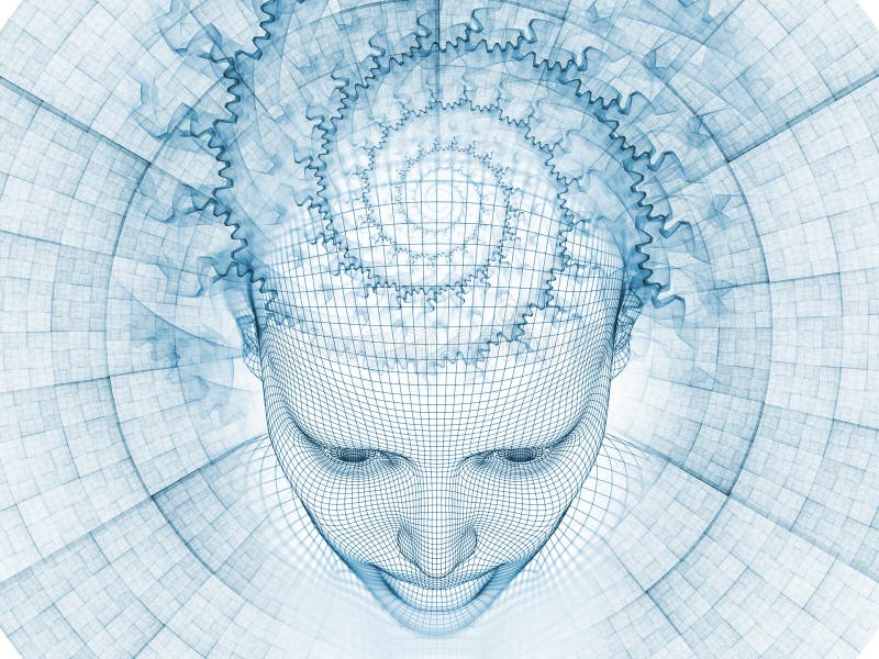 Material of the Mind stock illustration. Illustration of connection ...