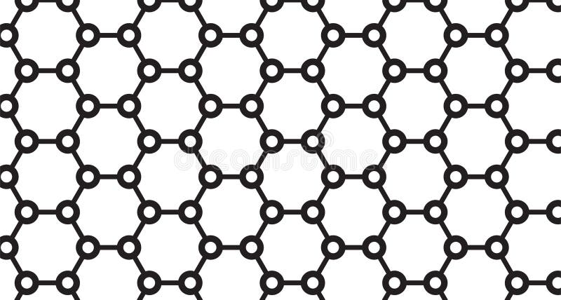 Material and Molecule Pattern Texture Seamless Background Stock Vector ...