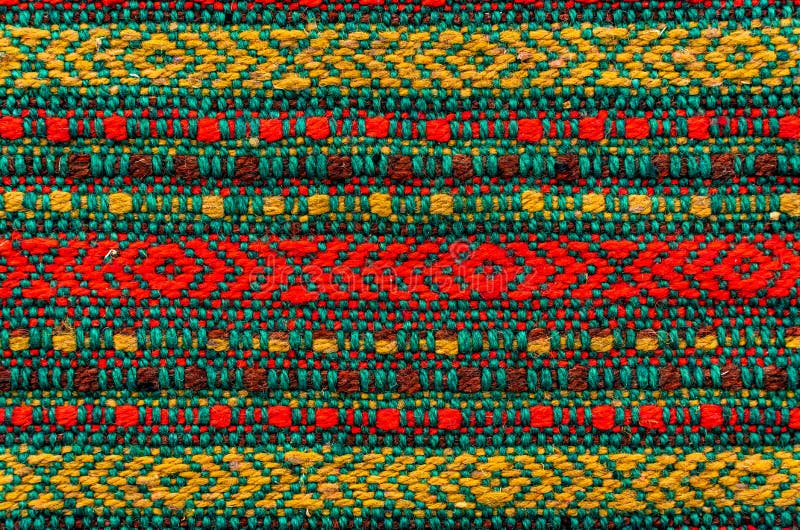 Material with Patterns and Shapes. Knitted Texture in Different Colors ...