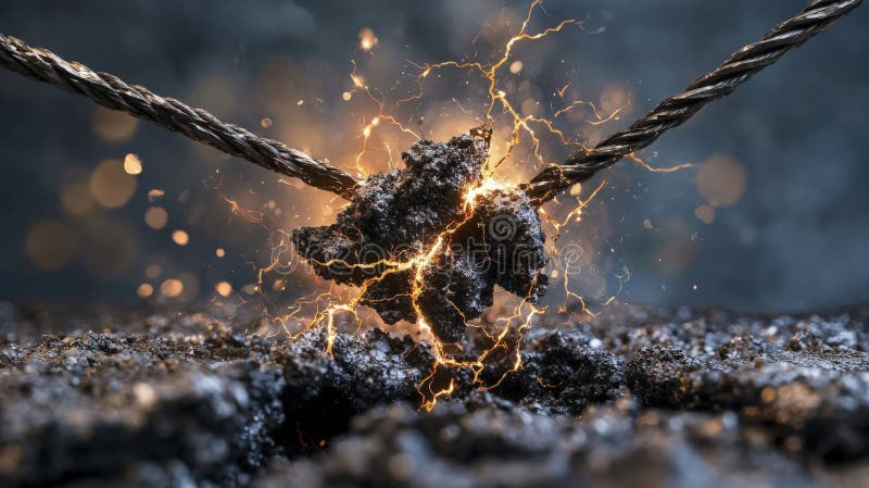 Material Science Metals Strength Test Industrial Workshop Action Shot ...