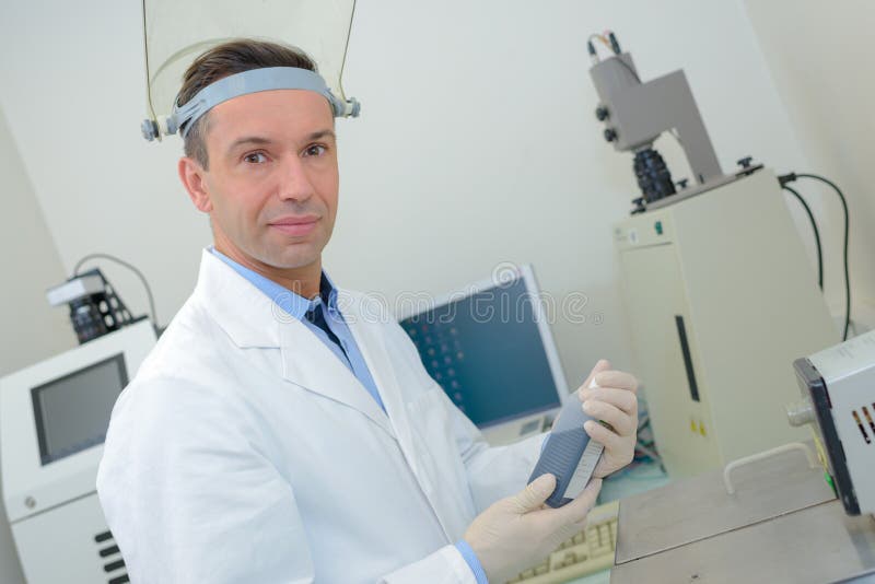 Material Scientist in Laboratory Stock Image - Image of development ...