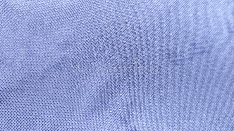 Close-up of Textile Canvas Fabric Texture, Rough Finish, Blue Color ...