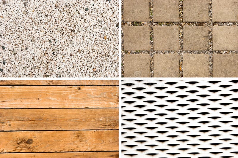 Materials - Collage stock photo. Image of cement, pavement - 52563738