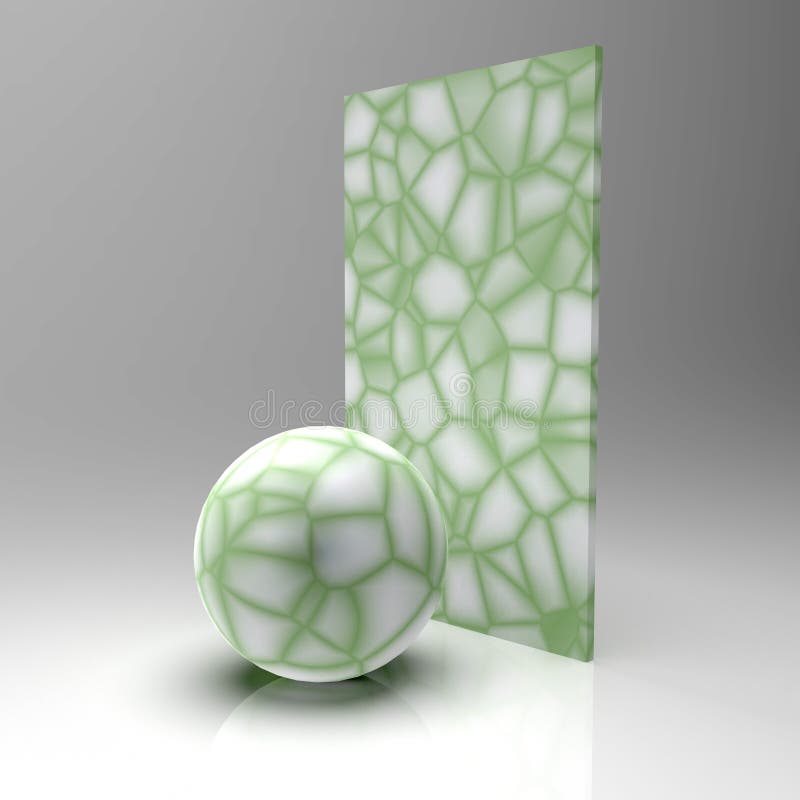 Materials for 3d Rendering and Texturing Stock Illustration ...