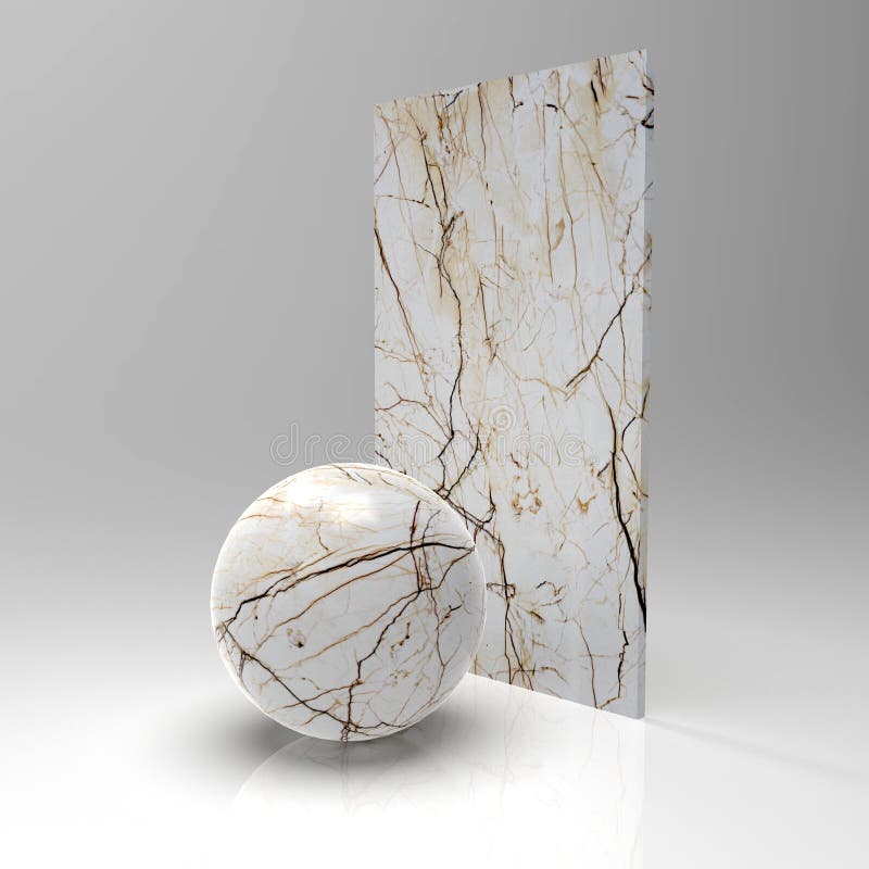 Materials for 3d Rendering and Texturing Stock Illustration ...