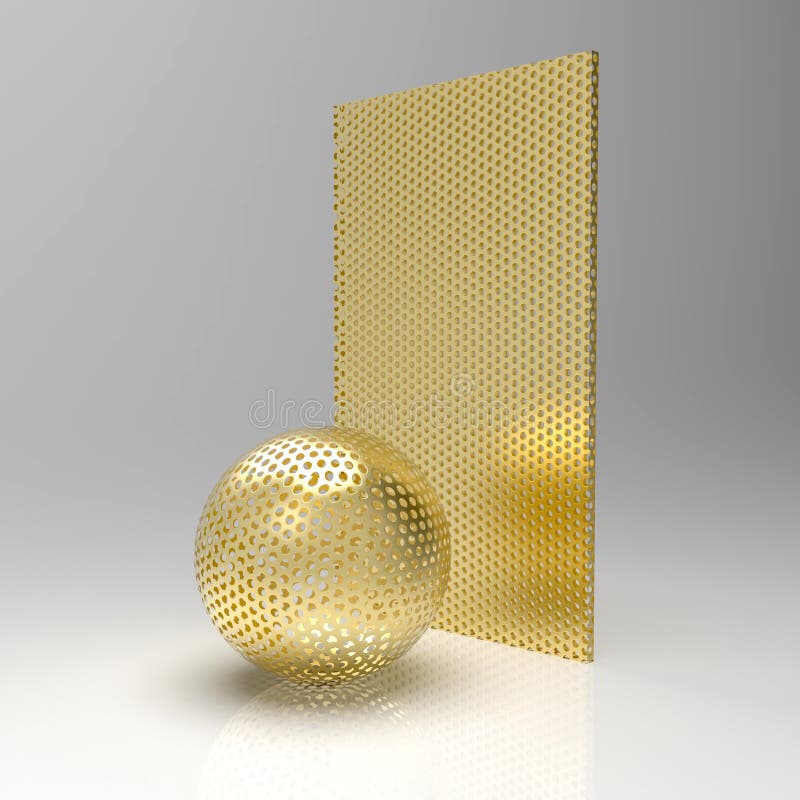 Materials for 3d Rendering and Texturing Stock Illustration ...