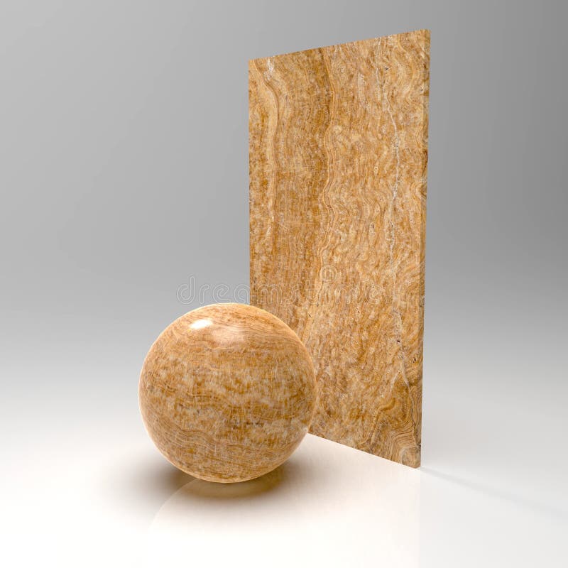 Materials for 3d Rendering and Texturing Stock Illustration ...