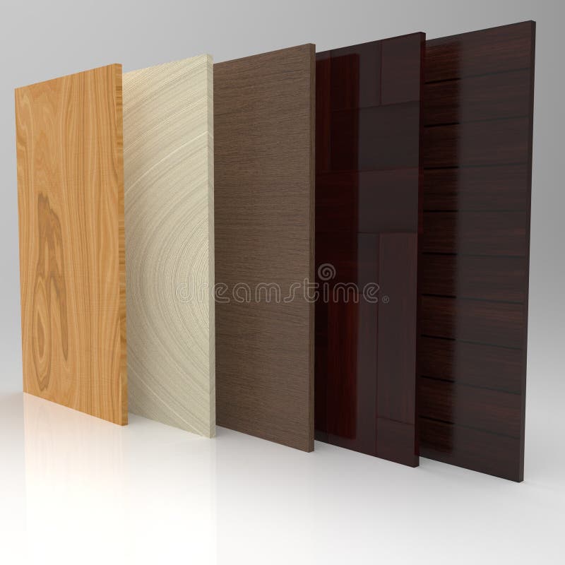 Materials for 3d Rendering and Texturing Stock Illustration ...