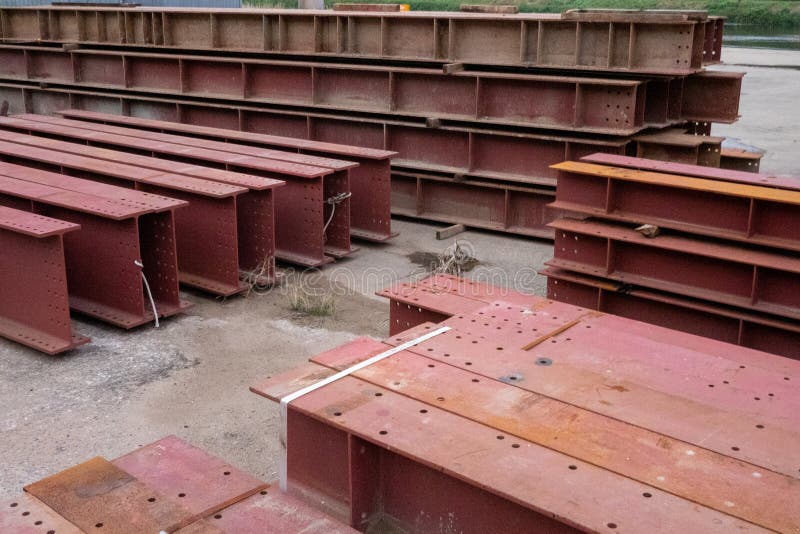 Materials Laying on the Ground Stock Image - Image of industrial ...