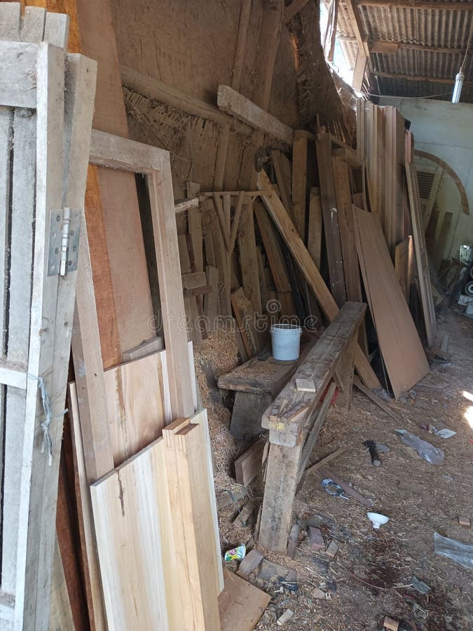 Materials for Making Doors and Windows Stock Photo - Image of windows ...
