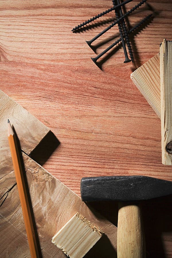 Materials and Tools for Building or Repairing Stock Image - Image of ...