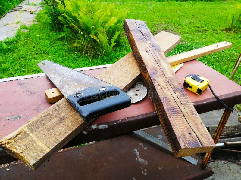 Materials and Tools To Work Stock Image - Image of renovation ...