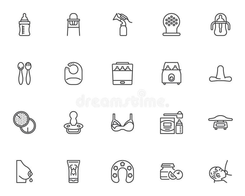 Breastfeeding Symbols Stock Illustrations 32 Breastfeeding Symbols