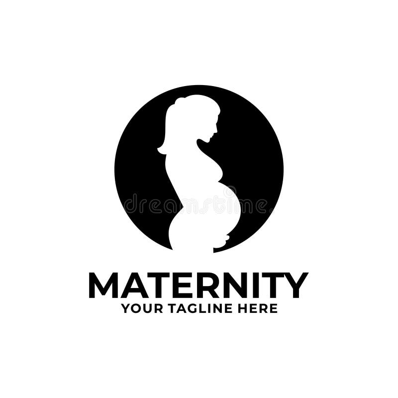 Maternity logo design stock vector. Illustration of human - 269642481