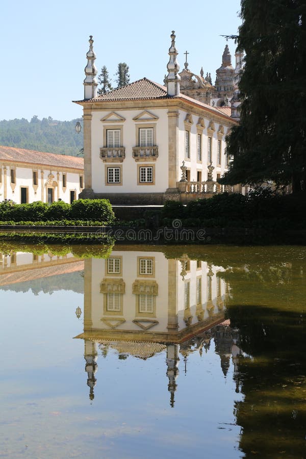 Mateus Palace stock photo. Image of garden, green, pond - 54087656