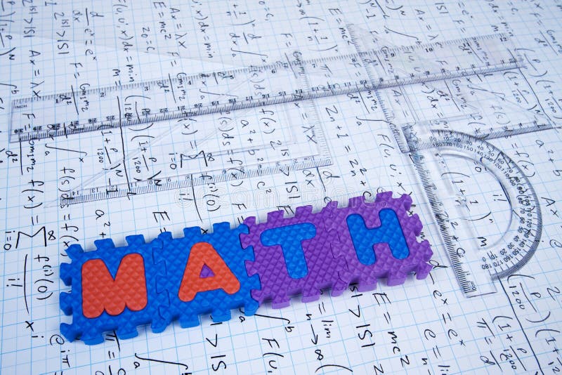 Math stock image. Image of math, algebra, subject, protractor - 18163699