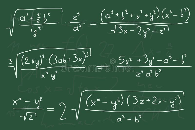 Math stock vector. Illustration of variables, mathematical - 19426525