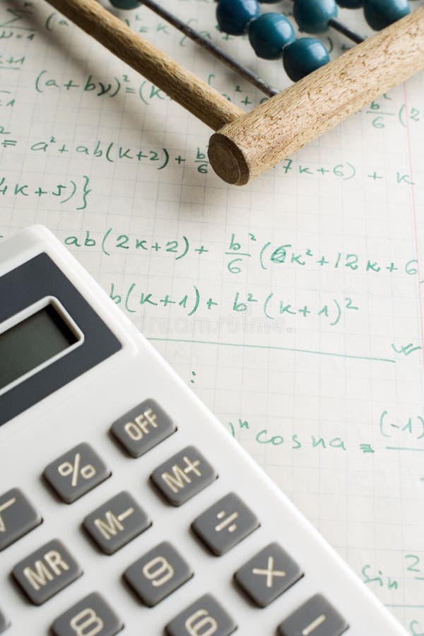 Math stock photo. Image of science, math, device, adding - 3732164