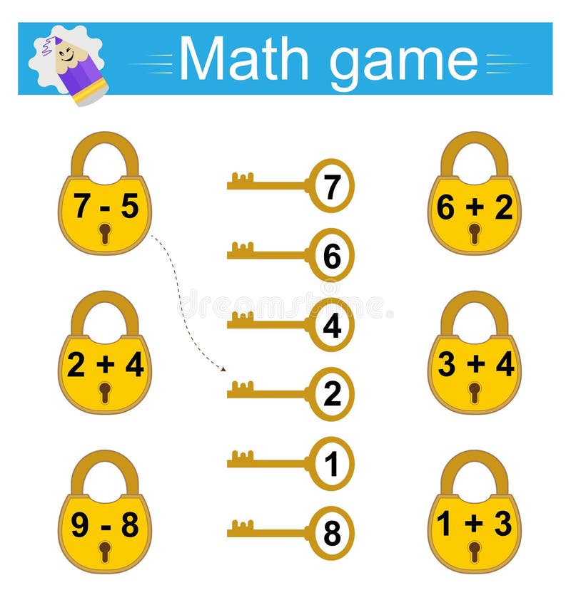 Math Activity for Kids. Developing Numeracy Skills. Printable Worksheet ...