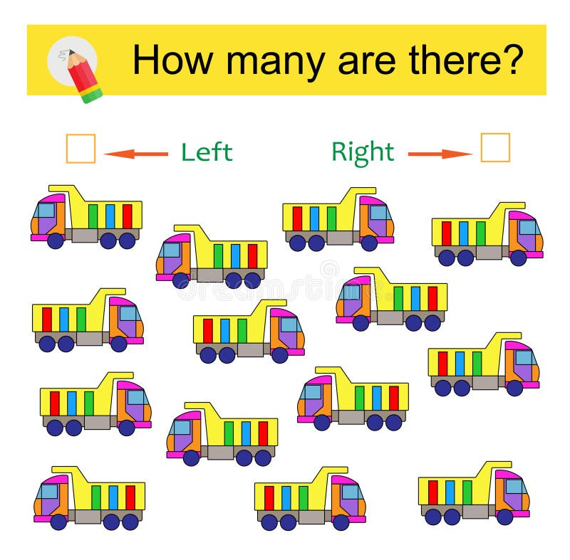 Math Activity for Children. Number Range Up To 10. Developing Numeracy ...