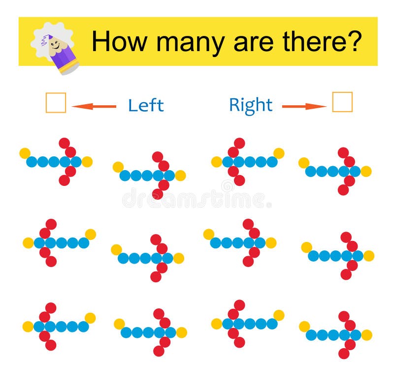 Math Activity for Kids. Cartoon Plane Stock Vector - Illustration of ...