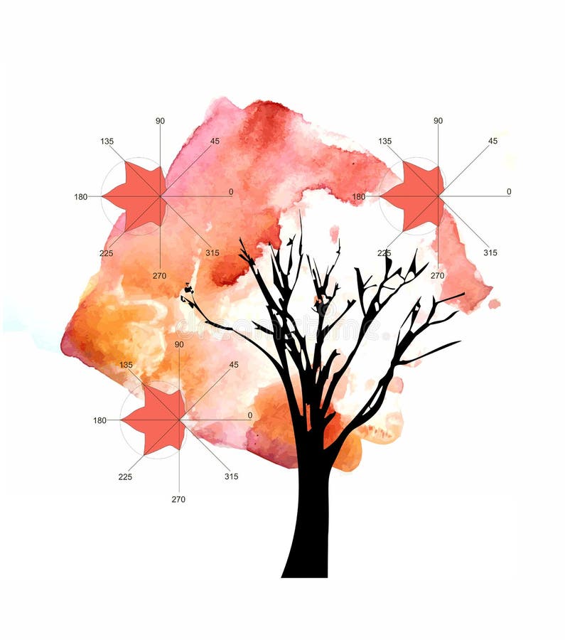 Math branches stock illustration. Illustration of school - 168391308