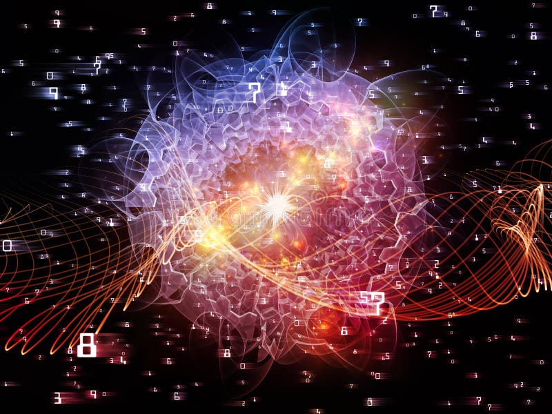 Math Ball stock illustration. Illustration of science - 210409989