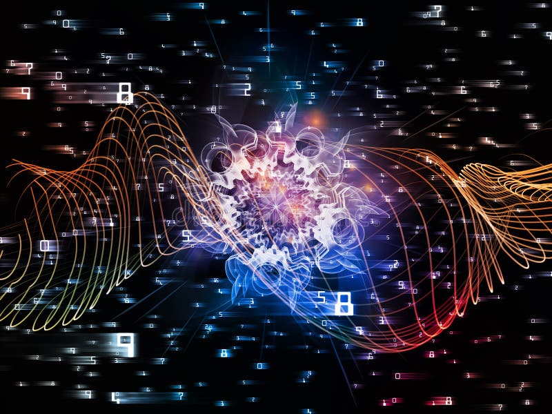 Math Ball Sphere Numbers Addition Multiplication 3d Data Stock ...