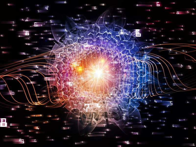 Math Ball stock illustration. Illustration of illuminate - 224660361