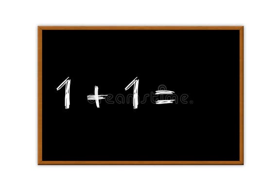Math black chalkboard stock illustration. Illustration of classroom ...