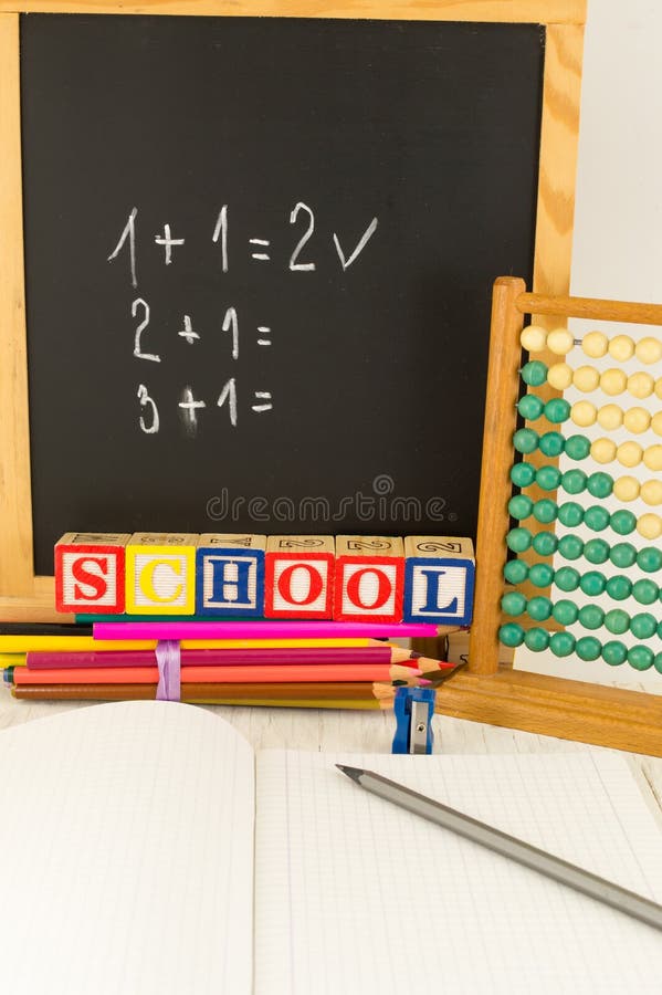 Math on Blackboard. Learning Calculus Stock Image - Image of learning ...