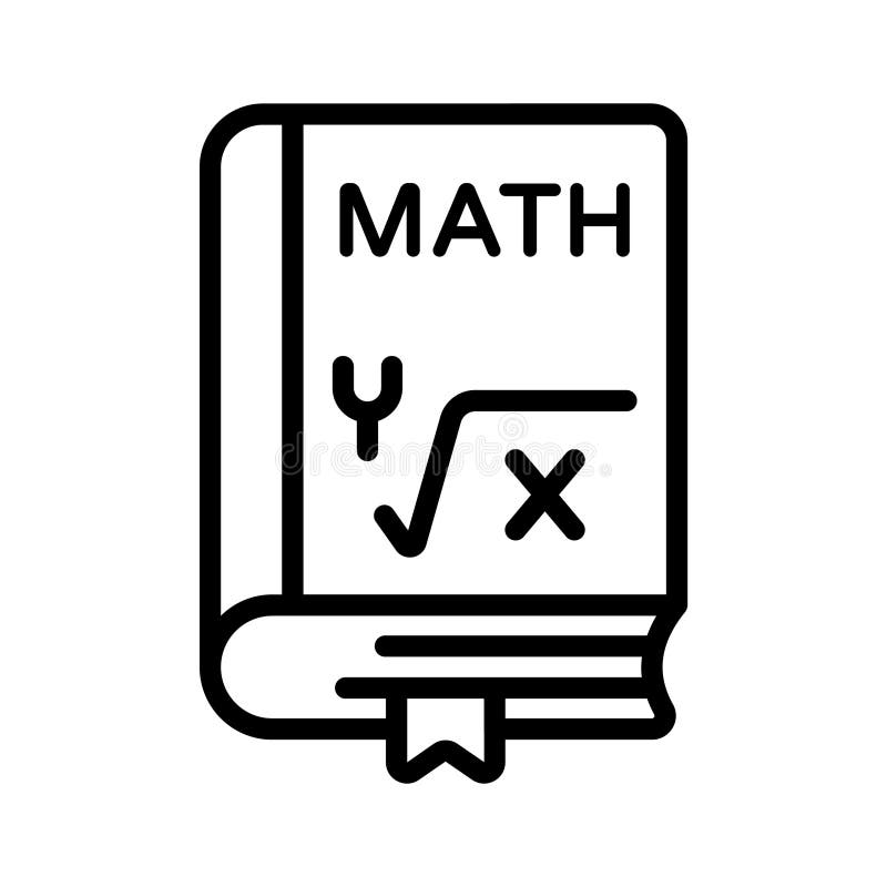 Math Book stock vector. Illustration of teaching, textbook - 330953929