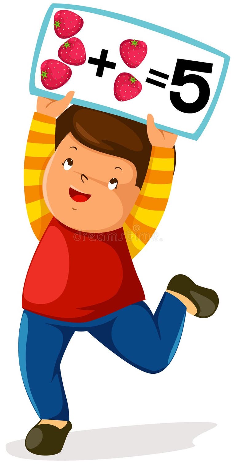 Boy Studying Math Stock Illustrations – 561 Boy Studying Math Stock ...