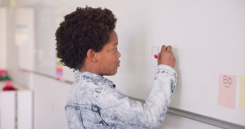 Two Kids Solving Math Problem on Board Stock Vector - Illustration of ... Two Kids Solving Math Problem on Board Stock Vector - Illustration of ...